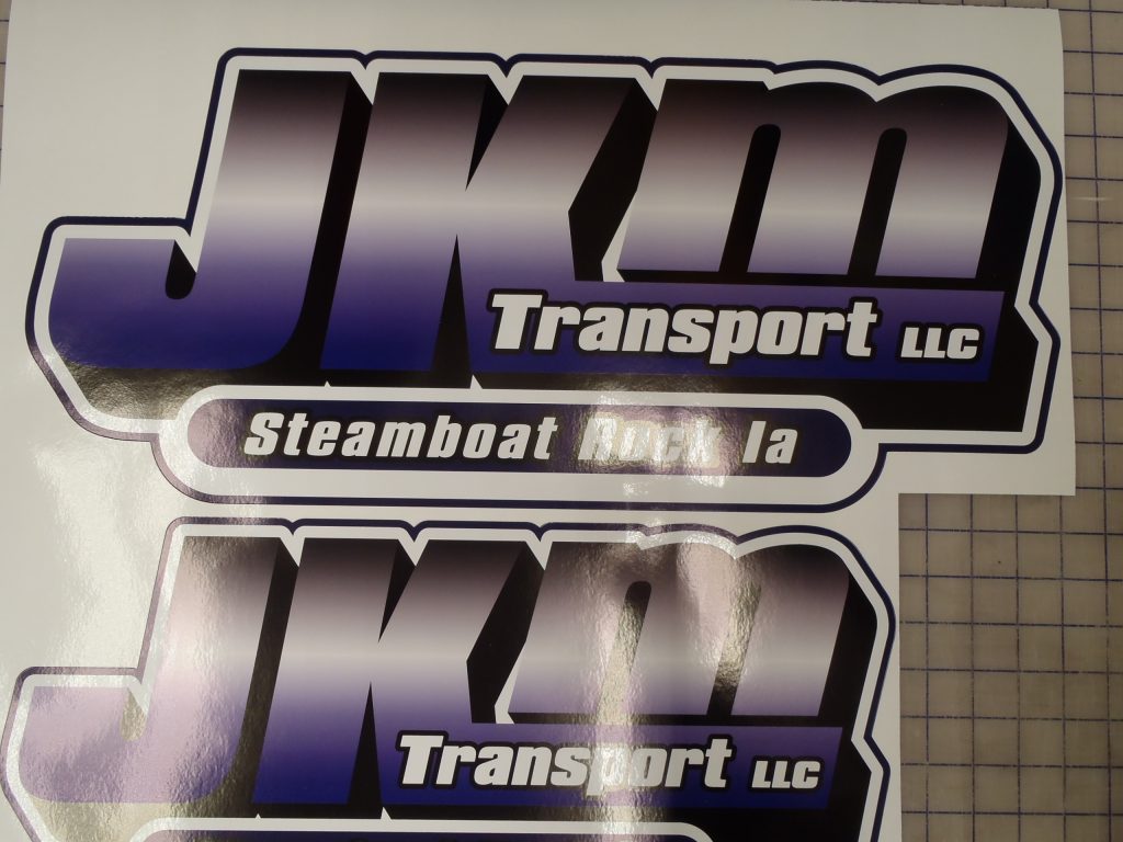 JKM Transport truck logo – Graphics Plus