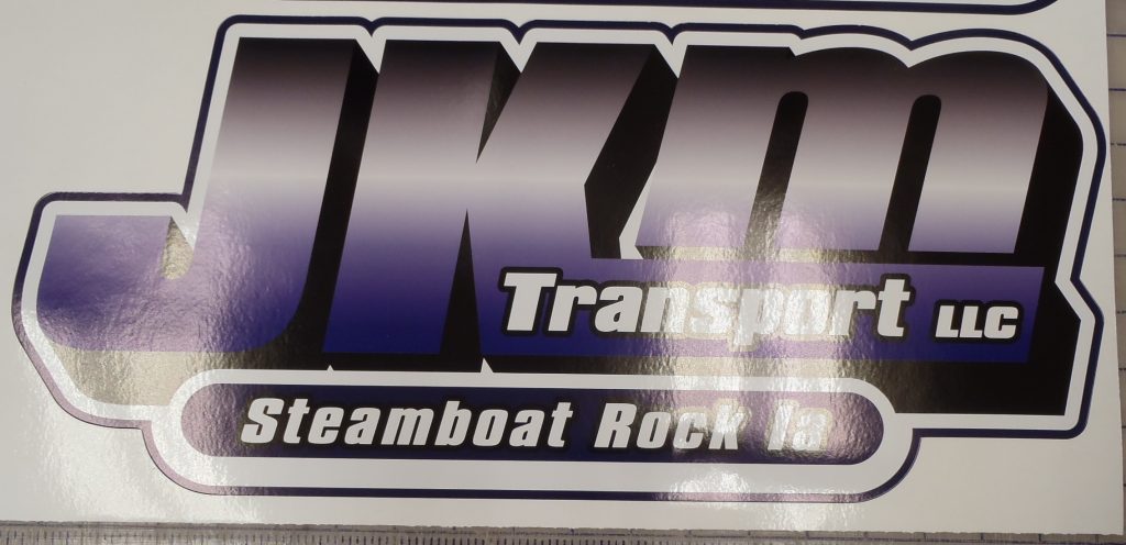 JKM Transport truck logo – Graphics Plus