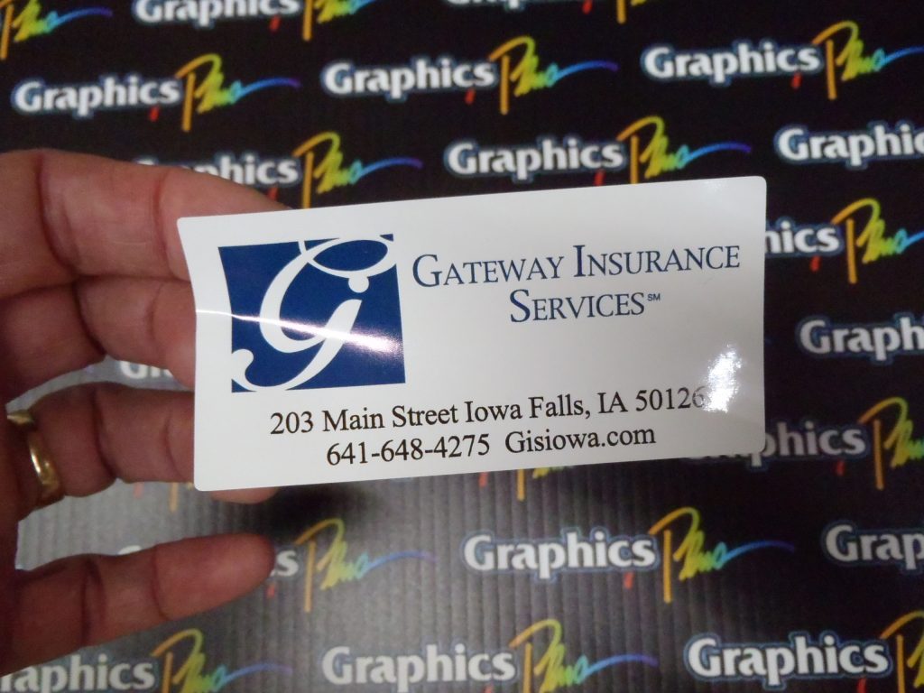 Gateway Insurance labels – Graphics Plus