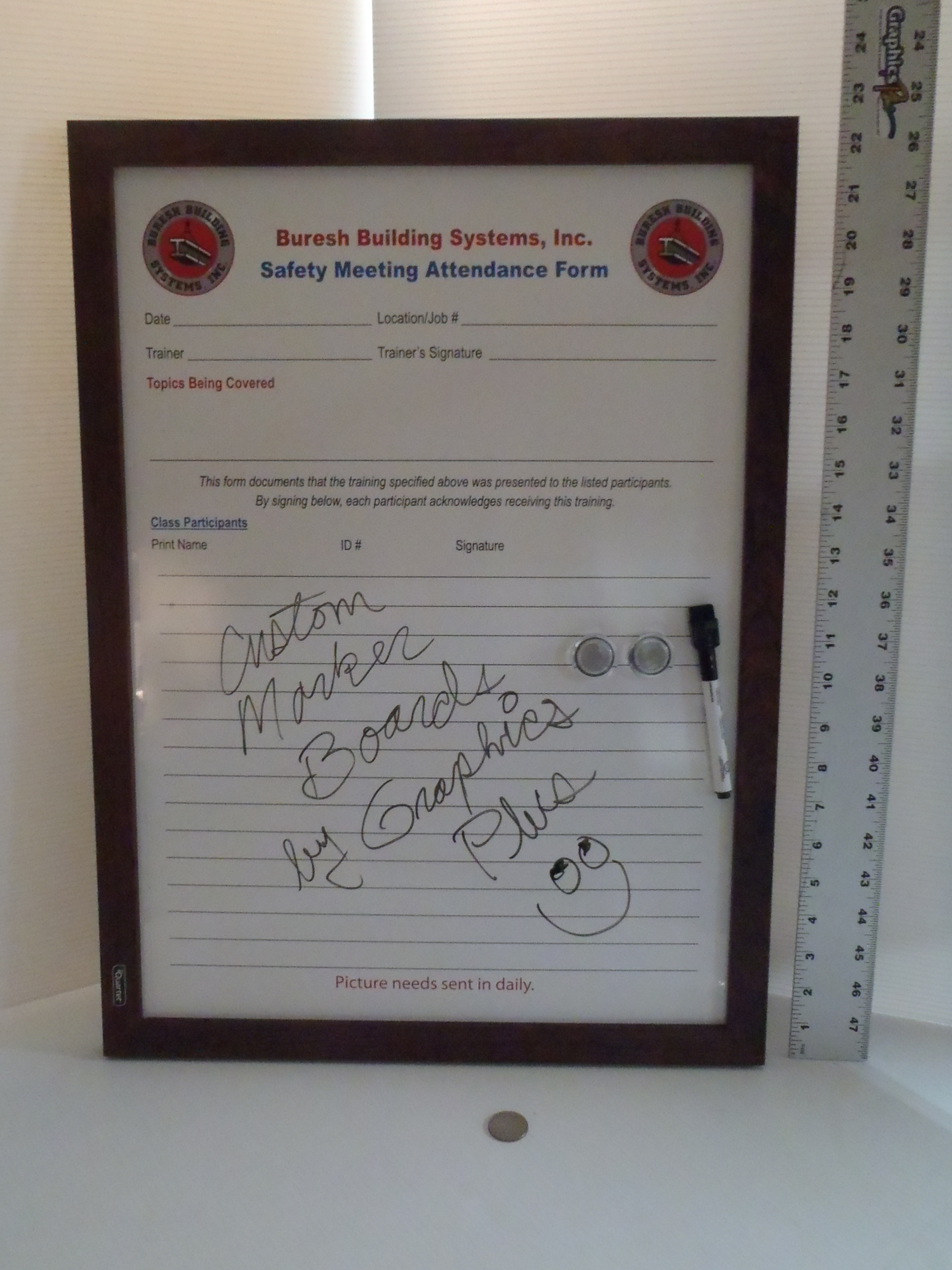 Custom white boards – Graphics Plus